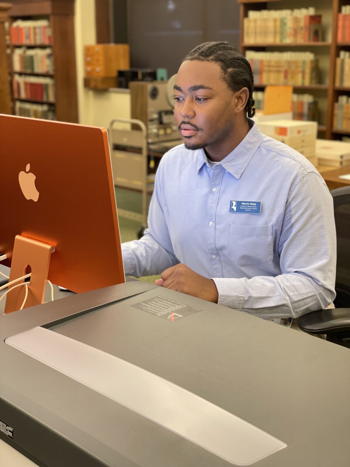 Meet the Community Memory Fellow: Marvin Hicks - Richmond Public Library